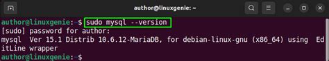 How To Check Mariadb Version On Ubuntu 2204 Linux Genie