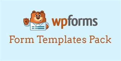 wpforms form templates pack 1 2 2