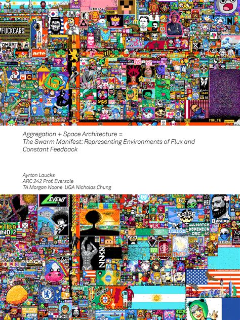 The Swarm Manifest Representing Environments Of Flux And Constant