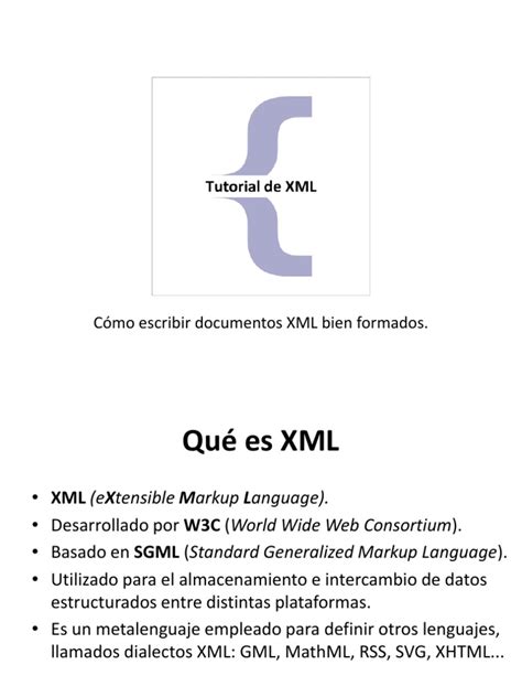 Tutorial Xml Clase Descargar Gratis Pdf Xml Lenguaje De Marcado