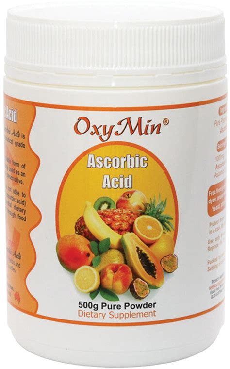 Oxymin Ascorbic Acid 500g Health Co