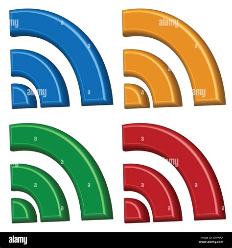 Signal Wireless Connection Wifi Wireless Internet Signs Symbols Icons For Aerial Cordless