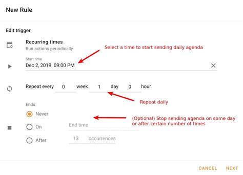 Google Calendar Daily Weekly Agenda To Your Inbox