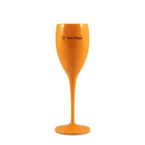Veuve Clicquot Champagne Glass 01l Acrylorange Glass