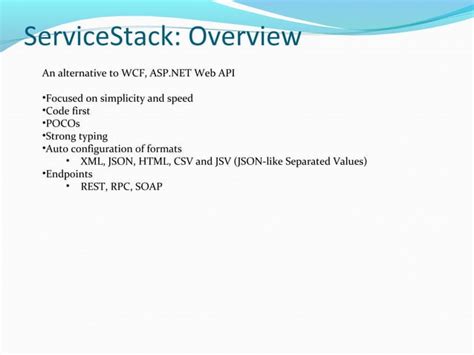 service stack linkedin ppt