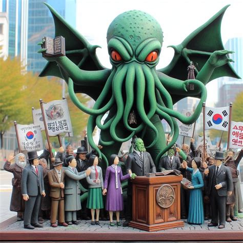 추꾸 크툴루 신화 크툴루도 대한민국 앞에선 현지화가 된다