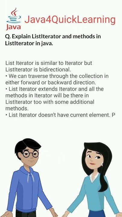 List Iterators In Java Interview Preparation Series Codenova