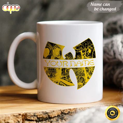 Wu Tang Clan Logo Custom Name White Mug Musicdope S Com