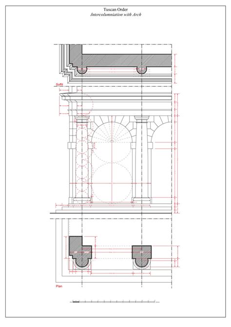 Tuscan Order Intercolumniation With Arch Tuscan Order Intercolumniation With Arch