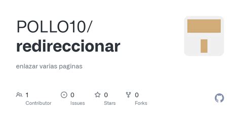 Github Pollo10redireccionar Enlazar Varias Paginas