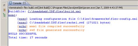 eclipse flex ant coding example