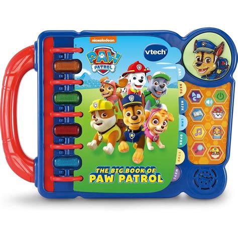 Vtech The Big Book Of Paw Patrol Multicolour Educational Learning