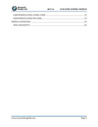 Gsm Gprs Sim A Modem With Stub Antenna And Sma Connector Usb Pdf