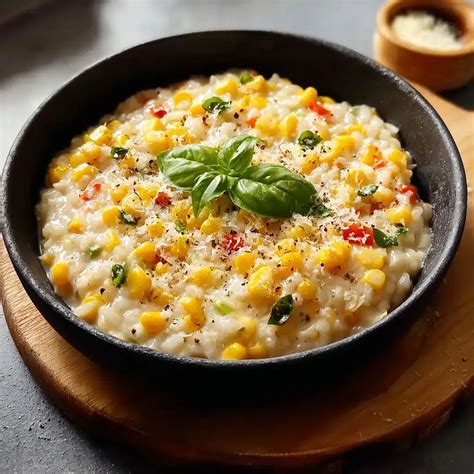 Sweet Corn Risotto Recipe Summer Comfort In A Bowl