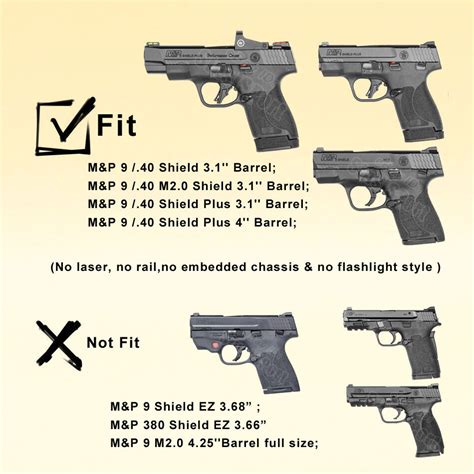 Mp 9 Shield Holster For Smith And Wesson Sandw Mp9 Shield Plus 30 Mandp 40 M2 0 Shield Ebay