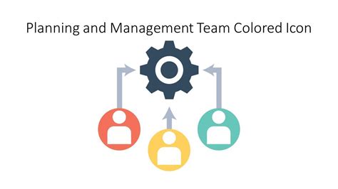 Planning And Management Team Colored Icon In Powerpoint Pptx Png And Editable Eps Format Ppt Example