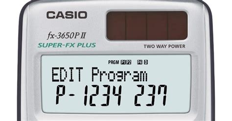 ¿calculadora Casio La Calculadora Que Necesitas Casio Fx 3650pii