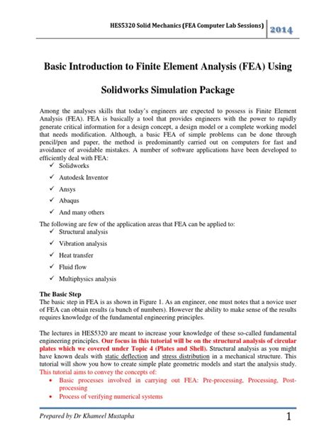 Assignment 1 Pdf Finite Element Method Structural Analysis