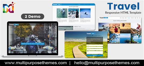 One Page Parallax Html Template Multipurpose Html Template