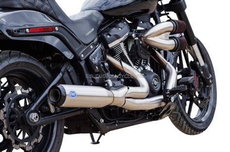 Qualifier Exhaust System For Softail 2018 And Up With Its
