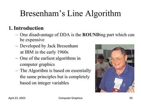 Lecture Line Scan Conversionppt Graphics Software Computer