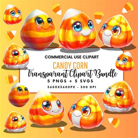 10 Candy Corn Clipart Candy Corn Svg Candy Corn Face Png Spooky