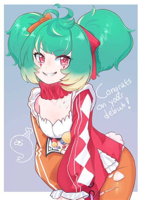 Coni Confetti Idol Corp Drawn By Dme Danbooru