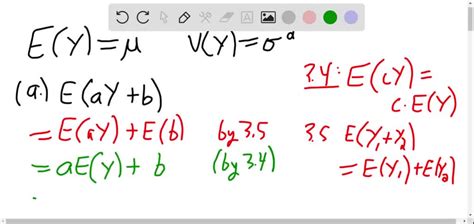 ⏩solved let y be a discrete random variable with mean μand variance