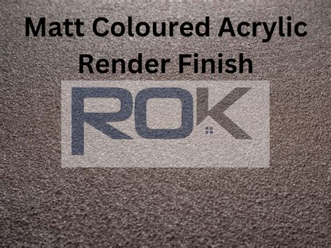 Cement Render Finishes Rok Rendering