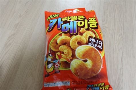 맛있는 과자추천 메이플시럽이 듬뿍 카라멜콘메이플 네이버 블로그