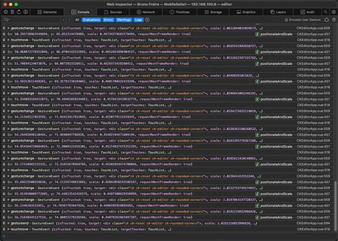 Touch Events Works In Safari And Chrome But Not On Wkwebview With