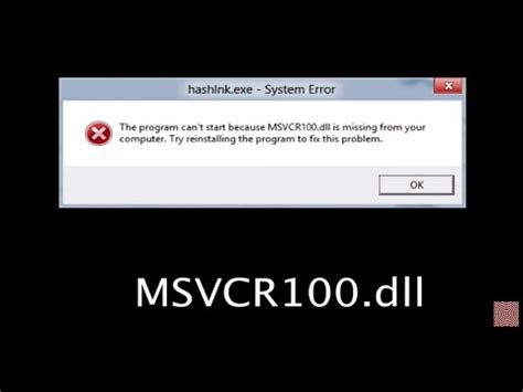 Error Msvcp Dll Error Msvcr Dll NUEVA SOLUCION ACTUAL YouTube