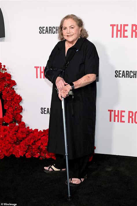 Frail Kathleen Turner 71 Seen In Wheelchair As She Reveals