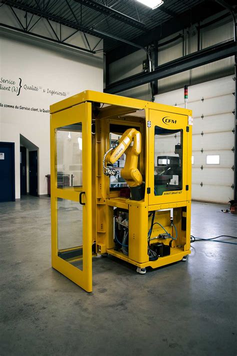 diy robotics modular industrial robotic cells cfm robotique