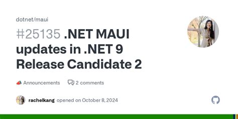 Alvin Ashcraft On Linkedin Net Maui Updates In Net 9 Release Candidate 2 · Dotnet Maui