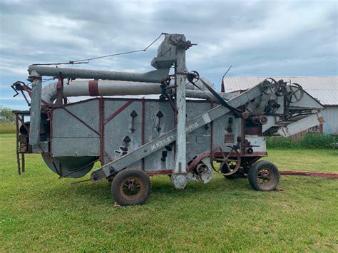 1943 Massey Harris Threshing Machine Farming Equipment Kingston