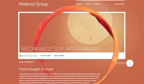 Examples Of Geometrical Shape Usage In Web Design Web Design Ledger
