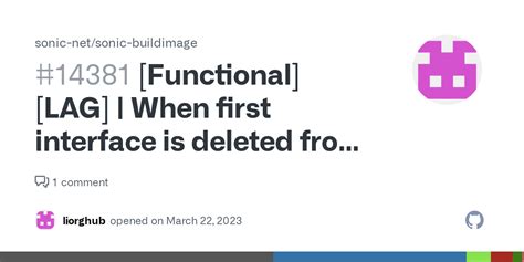 Functional Lag When First Interface Is Deleted From The