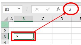 Excel ve Google E Tablolarda Çapraz Metin Sembolü Nasıl Eklenir Nasıl 2025
