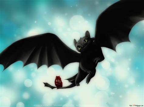 How To Train Your Dragon Movie Toothless 4k Wallpaper Download