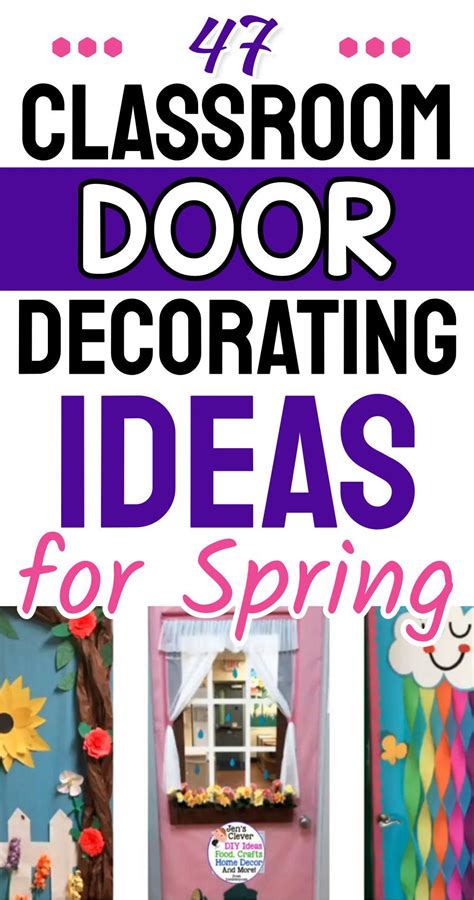 Create A Welcoming Classroom With These Spring Door Ideas Spring