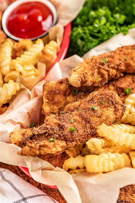 Chicken Strips And Fries