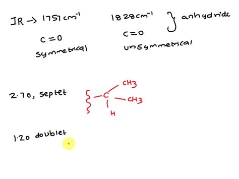 solved qi explain the spectral data and deduce the structure of the