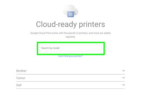 How To Print From A Chromebook With Google Cloud Print Laptop Mag