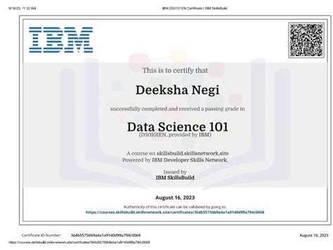 Connections Datascience Deeksha Negi