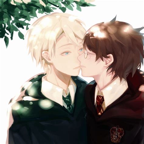 Pin By Esperanza Kapranos On Drarry Harry Potter Anime Harry Potter
