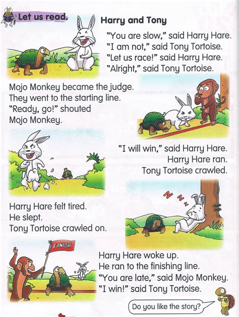 Happy English Site Unit 20 The Hare And The Tortoise
