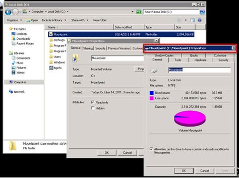 Configuring Volume Mountpoints On A Sql Server 2008 Failover Cluster
