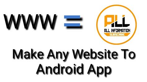 How Make Website To Android App In Hindi Sketchware Youtube