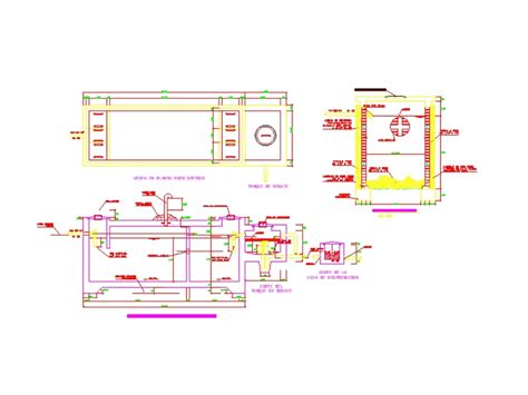 Septic Tank In Autocad Download Cad Free 74808 Kb Bibliocad